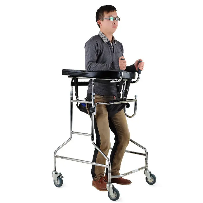Stroke Hemiplegia Rehabilitation Walker Lower Limb Trainer Standing ...