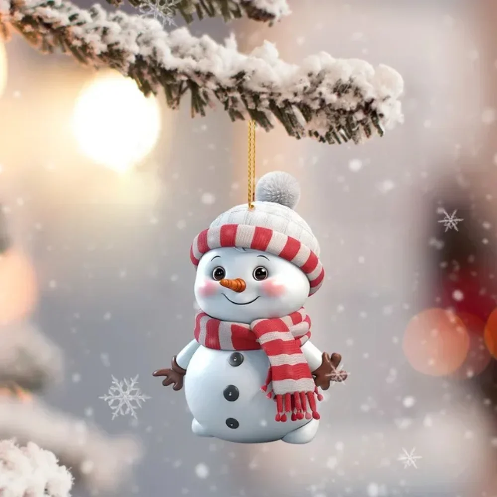 Muñeco De Nieve Del árbol De Navidad Arbolitos De Navidad De