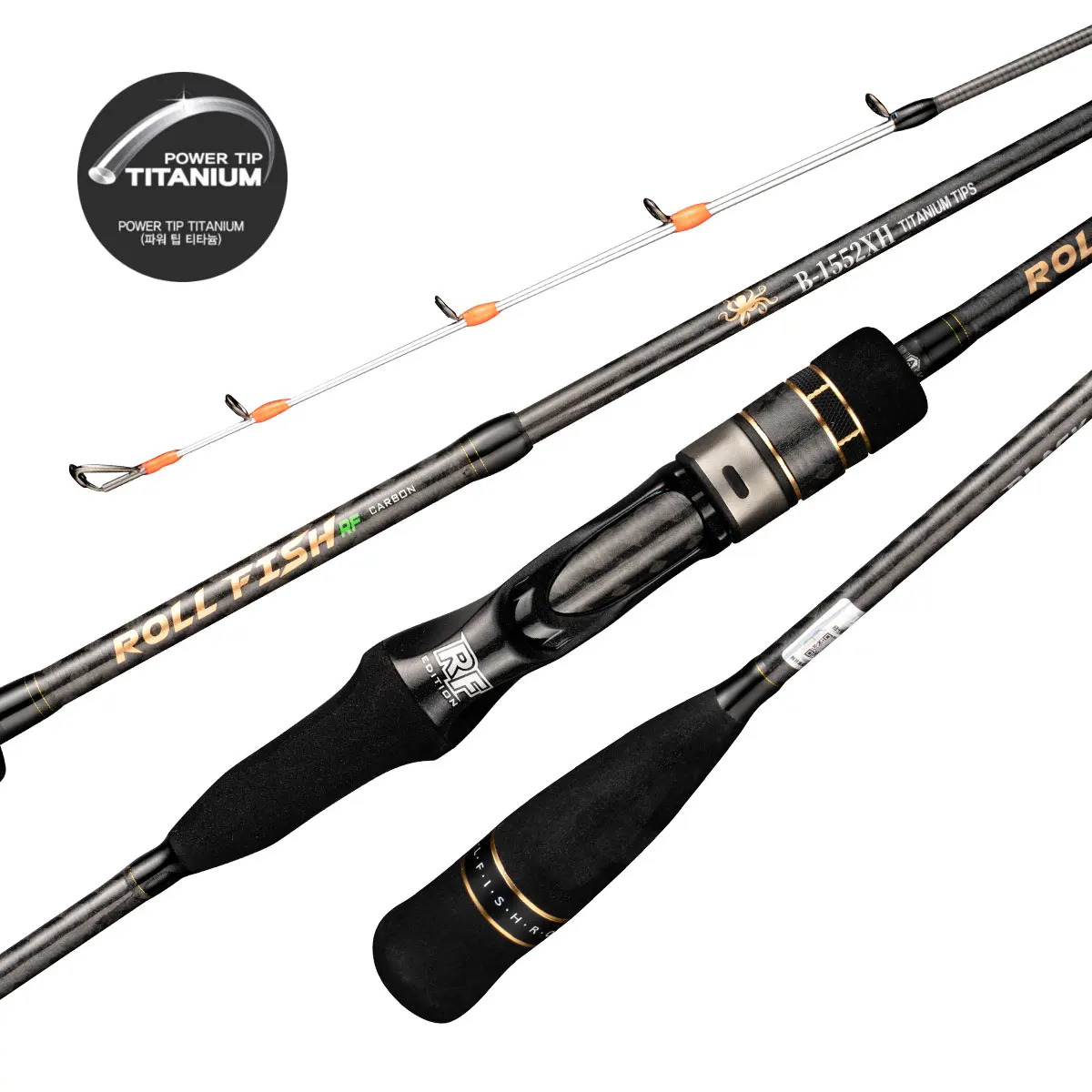 Octopus-Fishing-Rod-1-55m-withTitanium-Tip-Lure-Rod-Power-Ultra-light ...