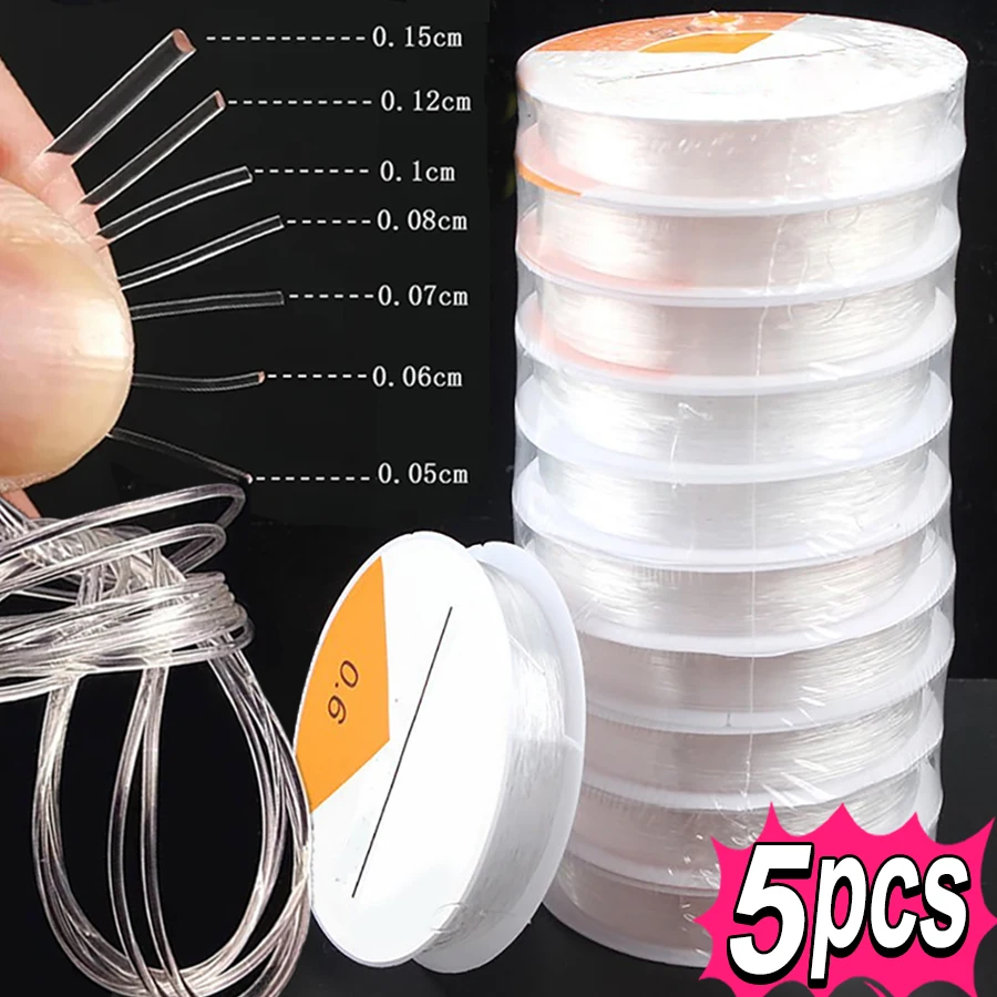 1-5pcs-Strong-Elastic-Crystal-Beading-Thread-Cord-Jewelry-Making ...