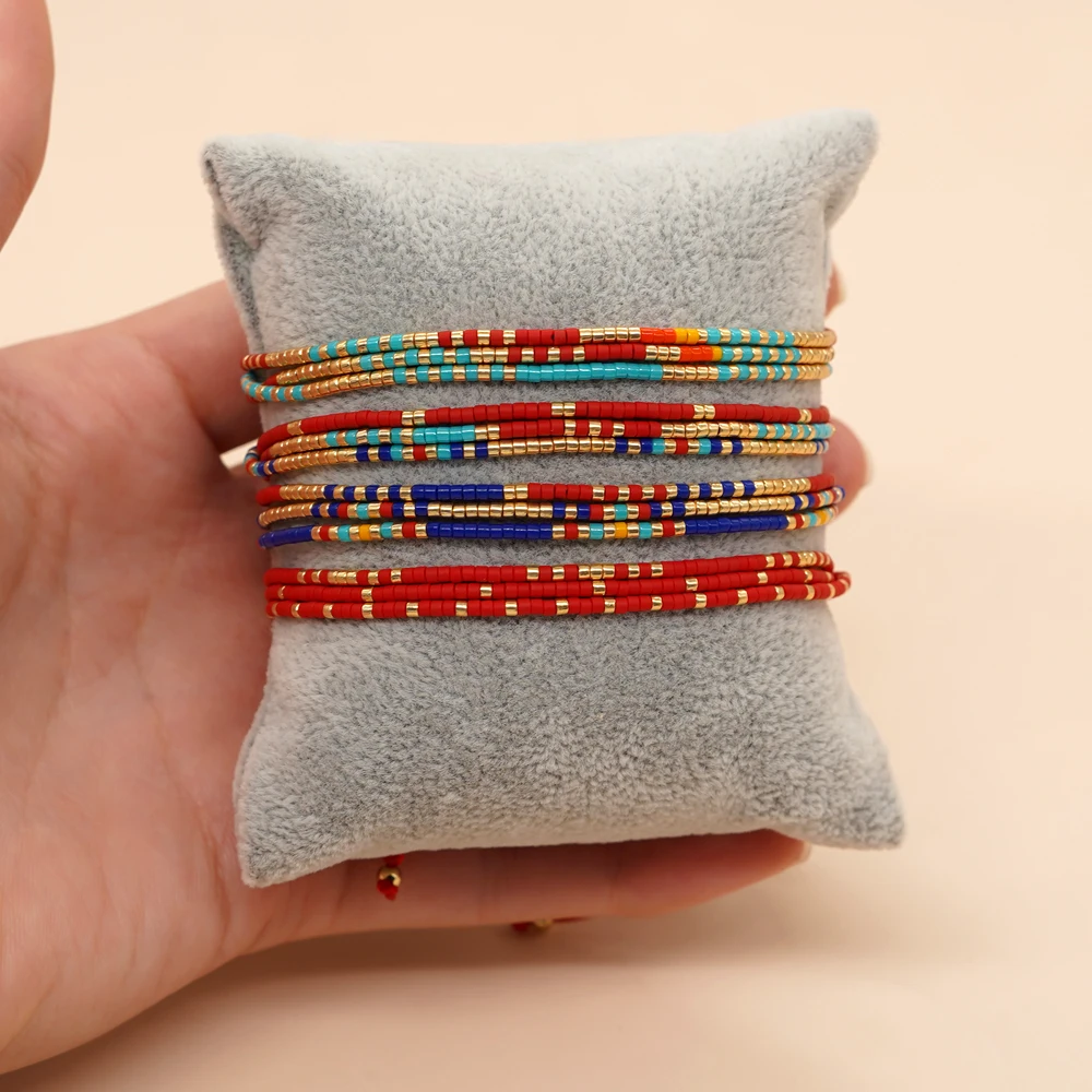 Go2boho-pulsera Miyuki de estilo nativo para mujer, Pulseras simples de moda, regalo de joyería ...