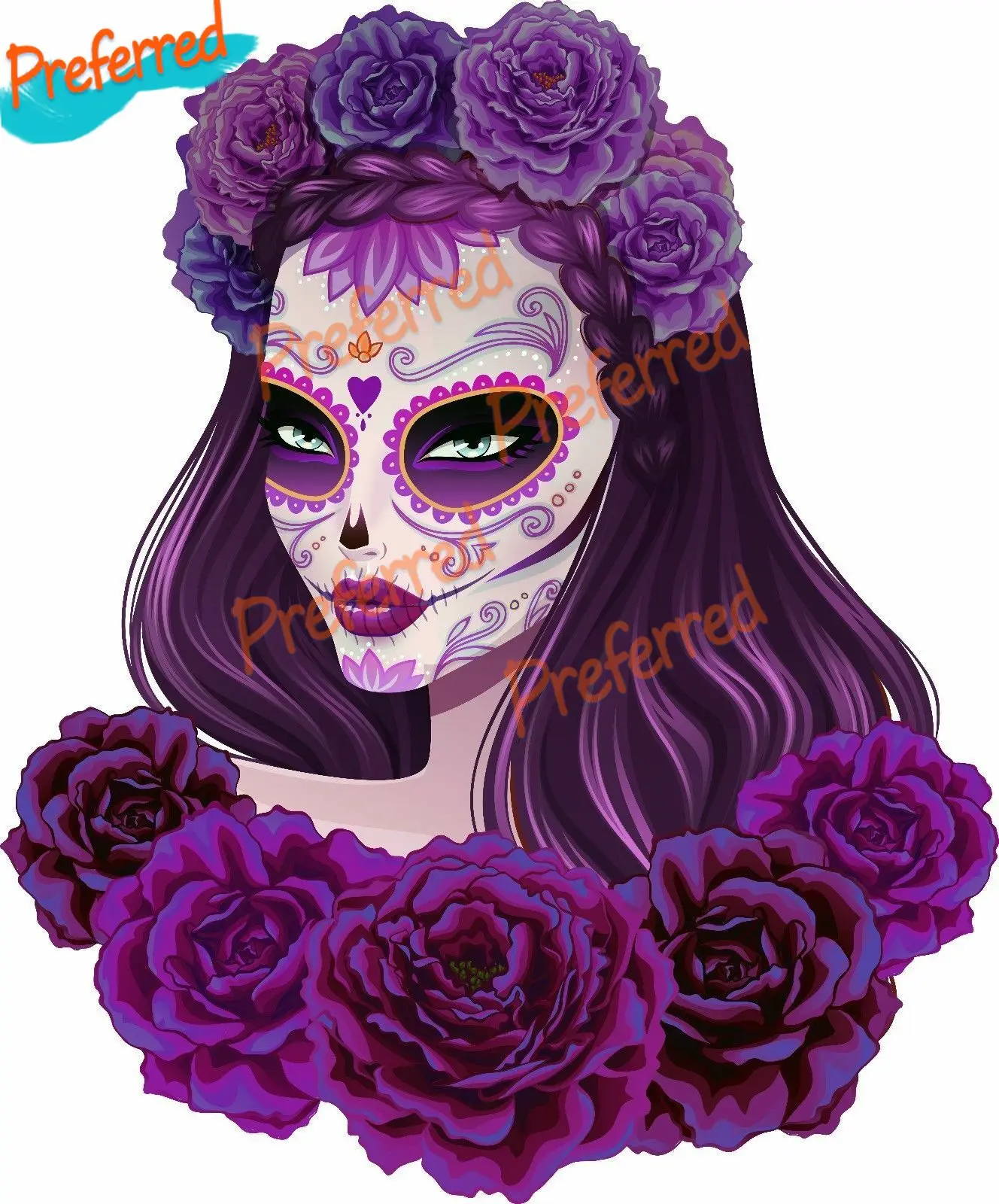 Day Of The Dead Girl Pin Up