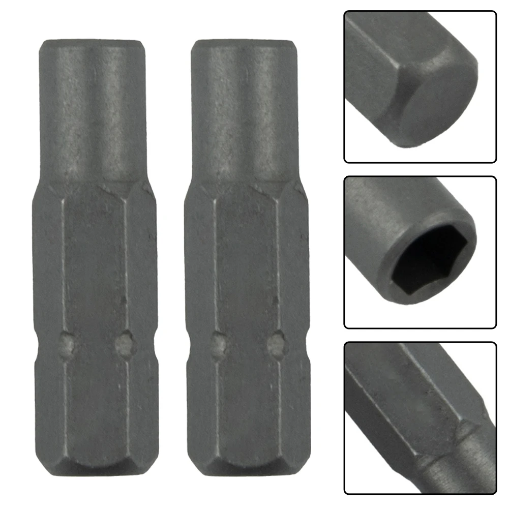 2PCS Electric Screwdriver Hex 1/4 Inch Hex Shank To 4mm Socket Driver ...