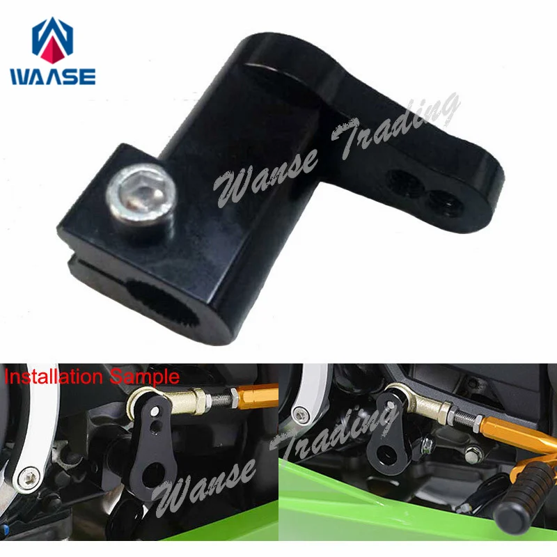 waase Rearset Rear Set Foot Rests Reverse Shift For KAWASAKI Ninja 250R ...