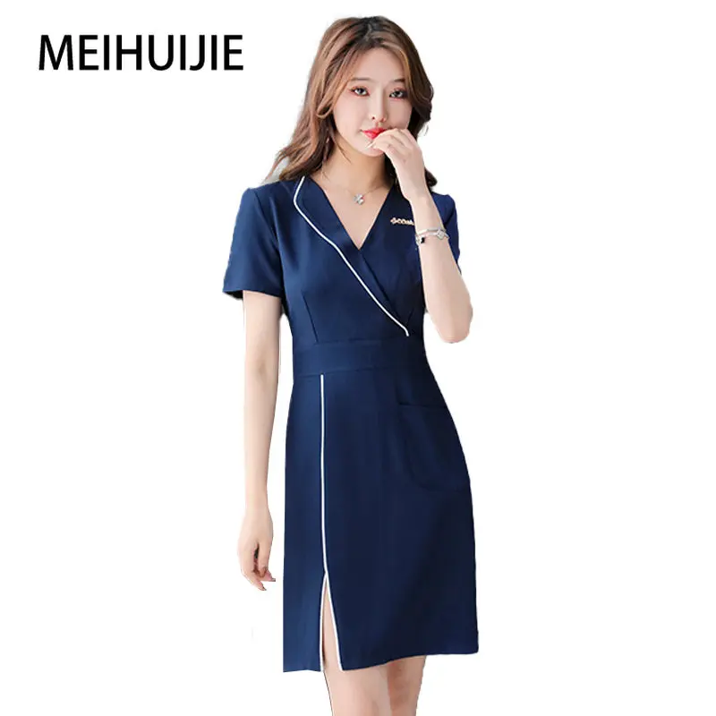 New Sauna Massage Uniform Beauty Salon Spa Overalls Clinical Technician ...
