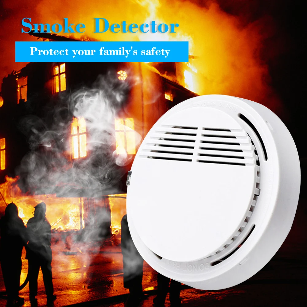 Alarm System Fire Sensor Smoke | Smoke Detector Security System ...