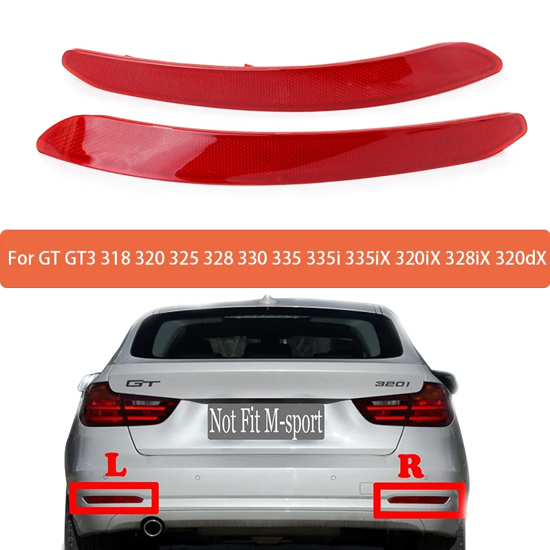 Rear Reflector For BMW GT 3 series F34 Gran Turismo GT3 318d 320d 320i ...