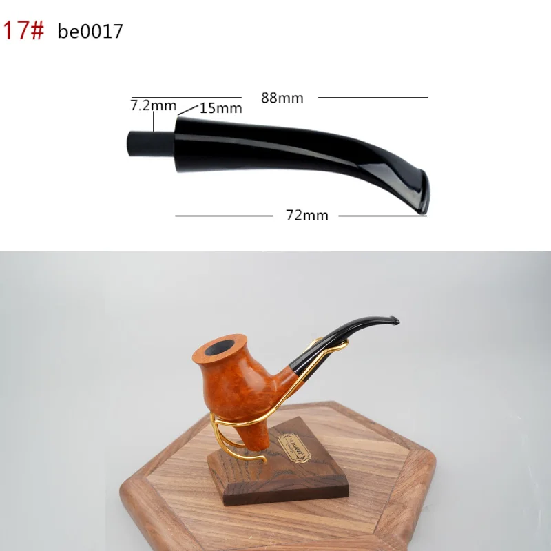 DIY-9MM-3MM-Handmade-Polished-Smoking-Pipe-Stem-Replacement-Mouthpiece ...