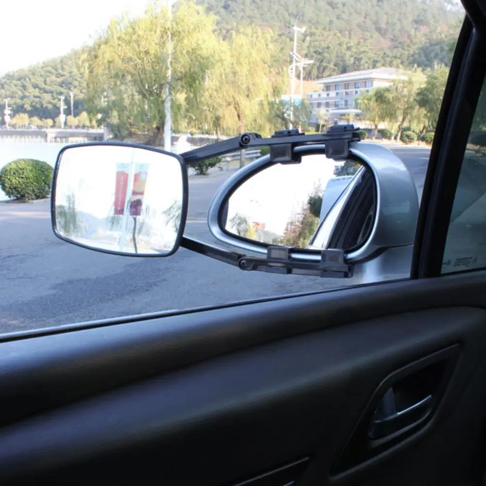 Universal Towing Mirror Tow Mirror Caravan Trailer Car Rear View Mirror ...