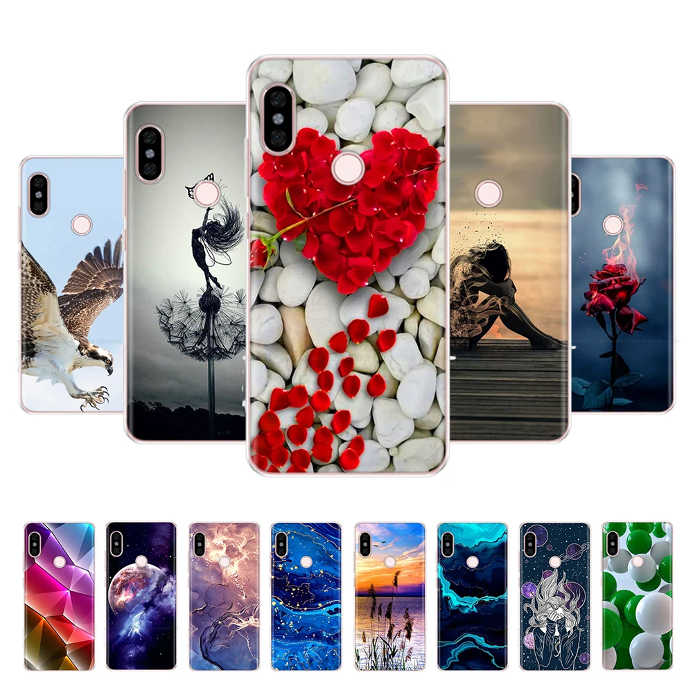 For-Xiaomi-Redmi-Note-5-Case-Note5-Cute-Love-Heart-Phone-Cover-Soft ...