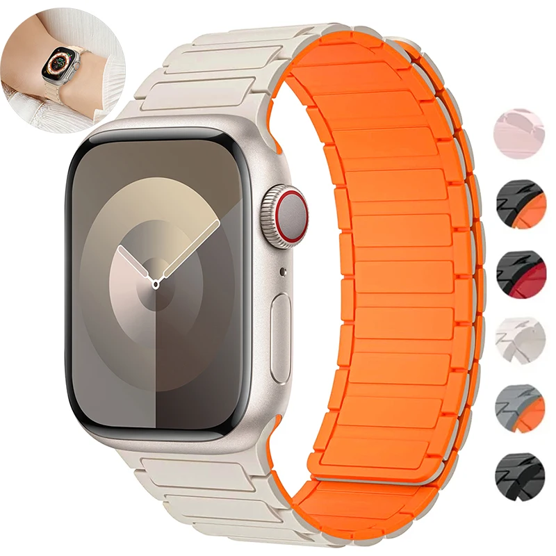 Magnetic-Sports-Band-for-Apple-Watch-Ultra-2-49mm-45mm-44-42mm-38-40 ...