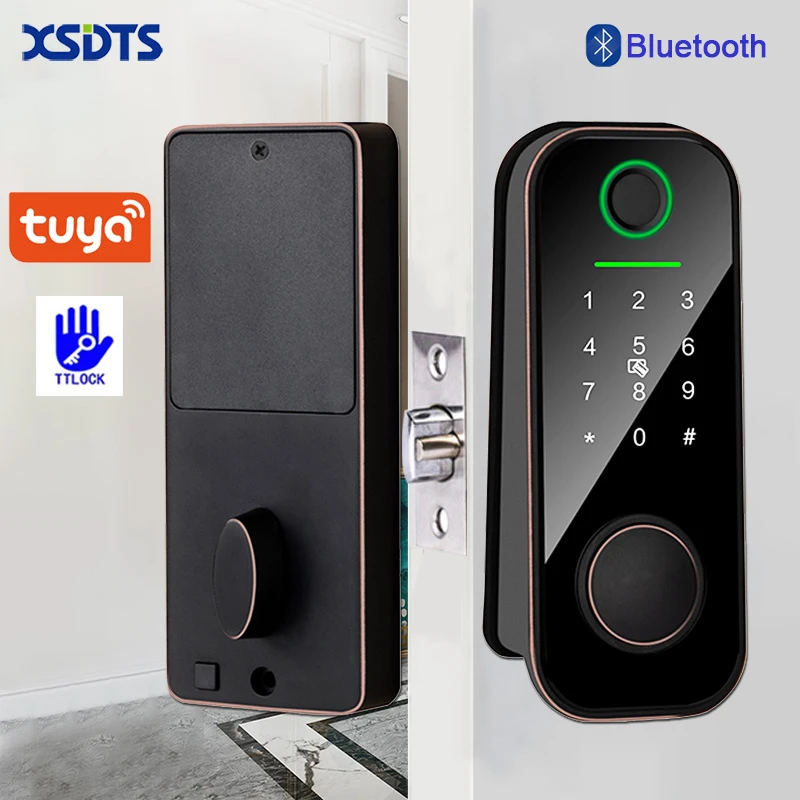 Tuya TT Lock Bluetooth Electronic Smart Door Lock With Biometric ...