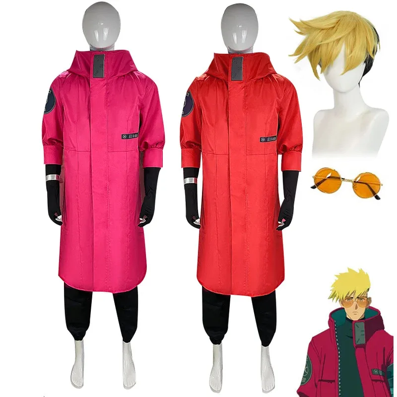 DY2025Anime Cosplay Vash the Stampede Trigun Cosplay Costume Men ...