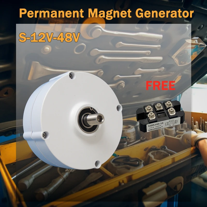 3KW-4KW-5KW-Electric-Generator-24V-48V-96V-120V-220V-Low-RPM-Alternator ...