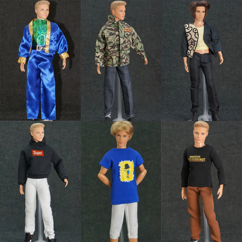 1-6-Ken-The-Boyfriend-Doll-Clothes-Jacket-Coat-Hoodie-Ken-Clothes-Daily ...