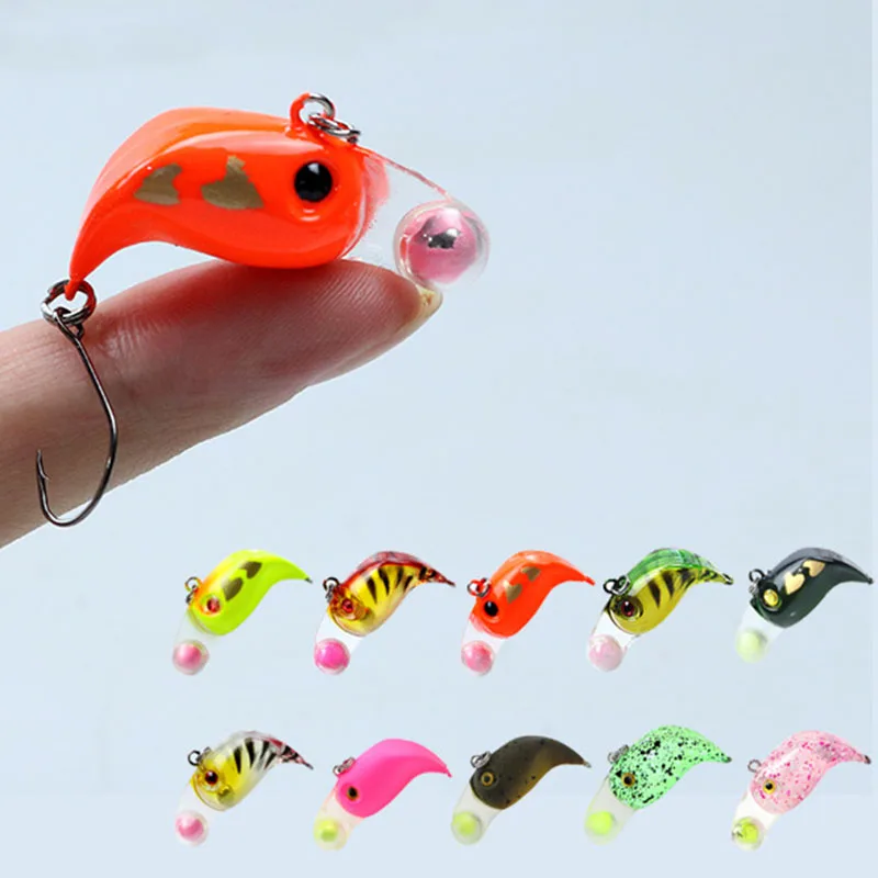 HISTOLURE Single Hook Trout Fishing lures 32mm 2.5g VIB Spinner Casting ...