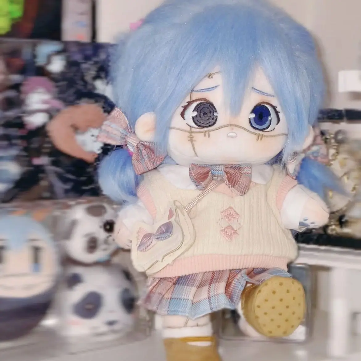 Anime-Jujutsu-Kaisen-Mahito-Cotton-20cm-Dress-up-Plush-Doll-Toys-Action ...