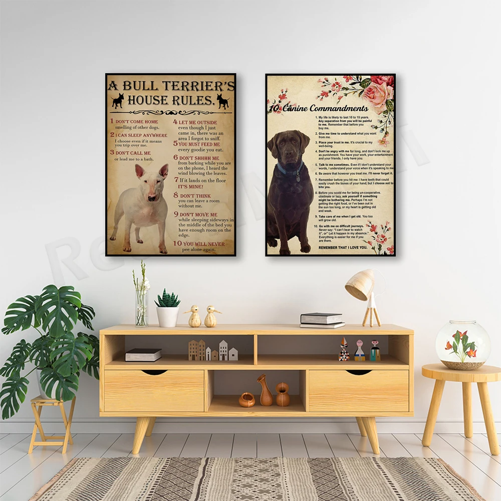 Dog 10 Commandments Poster Online Orders | www.oceanproperty.co.th