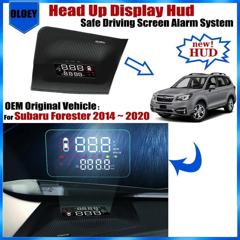 For-Subaru-Forester-2014-2020-OEM-Head-Up-Display-HUD-Safe-Driving ...