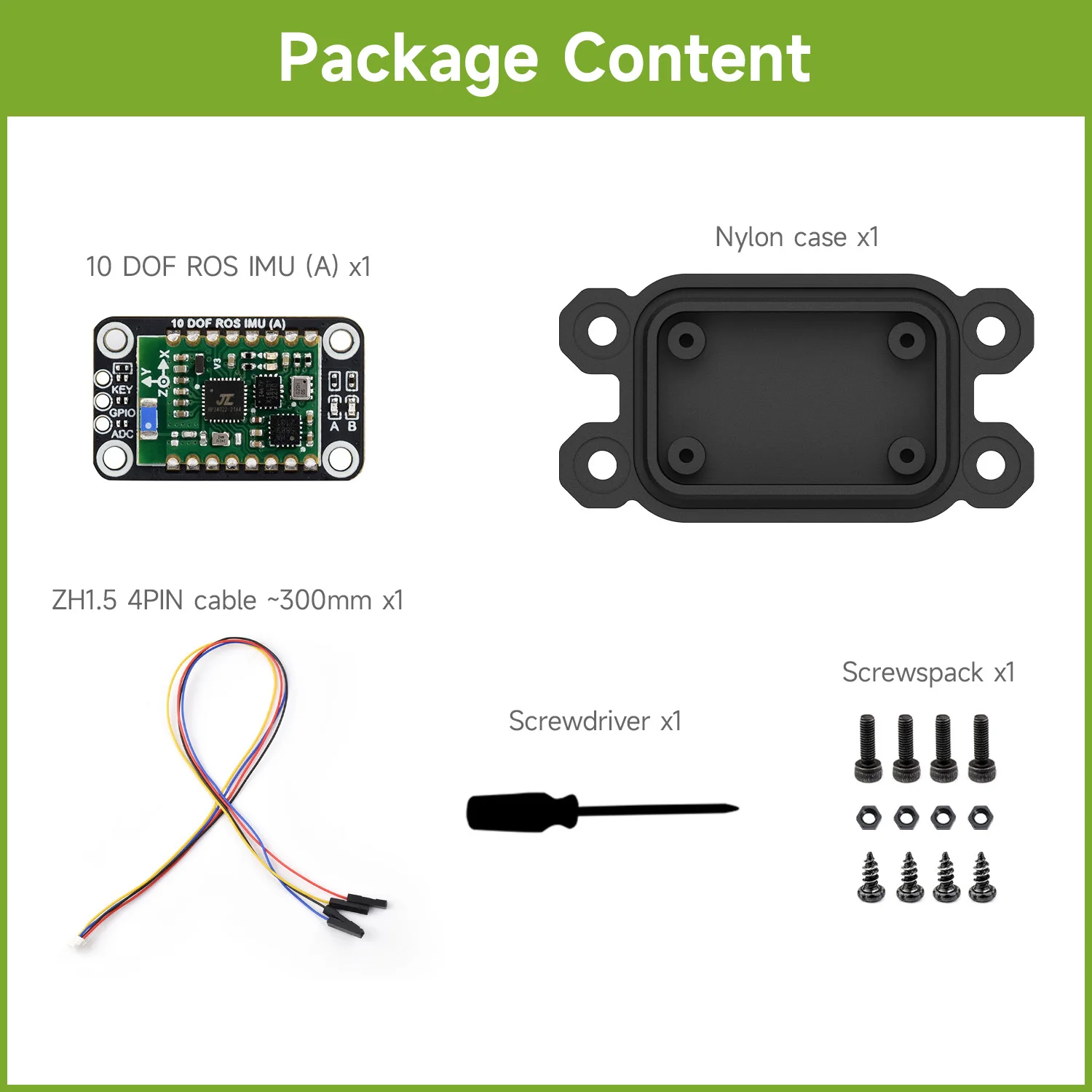 Waveshare-10-axis-ROS-IMU-Sensor-Integrated-ARM-32-bit-DSP-Processor ...