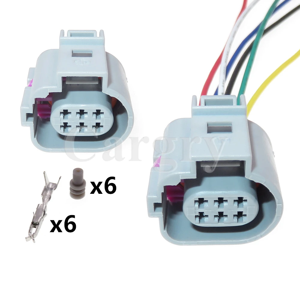 1 Set 6P 1J0973713G 42121200 자동차 액세서리 자동차 EGR 밸브 방수 와이어 커넥터 아우디 폭스 바겐 ...