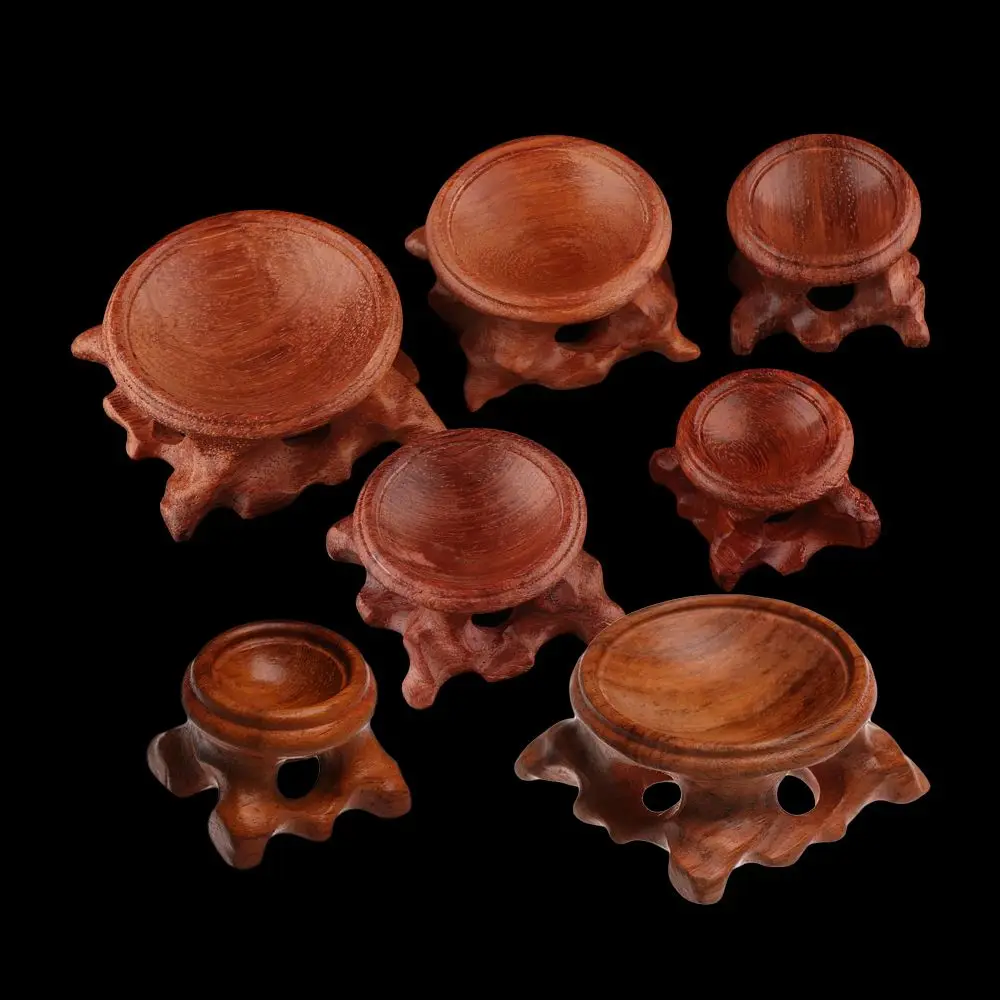 Acid Branch Wood Display Stand Base For Crystal Ball Sphere Globe Stone ...