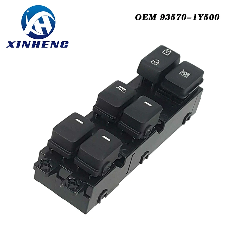 Power Window Master Control Switch Button Regulator For Hyundai Kia ...