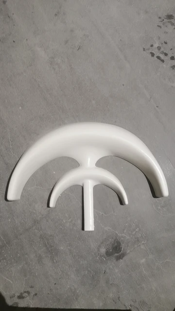 DIY Vertical Wind Turbine Generator Nylon Blades For Small Windmill