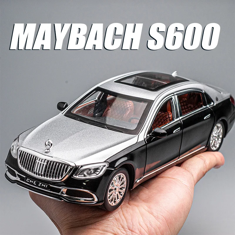 1-24-Mercedes-Benz-Maybach-GLS600-Alloy-Model-Cars-Diecast-Toy-Car ...