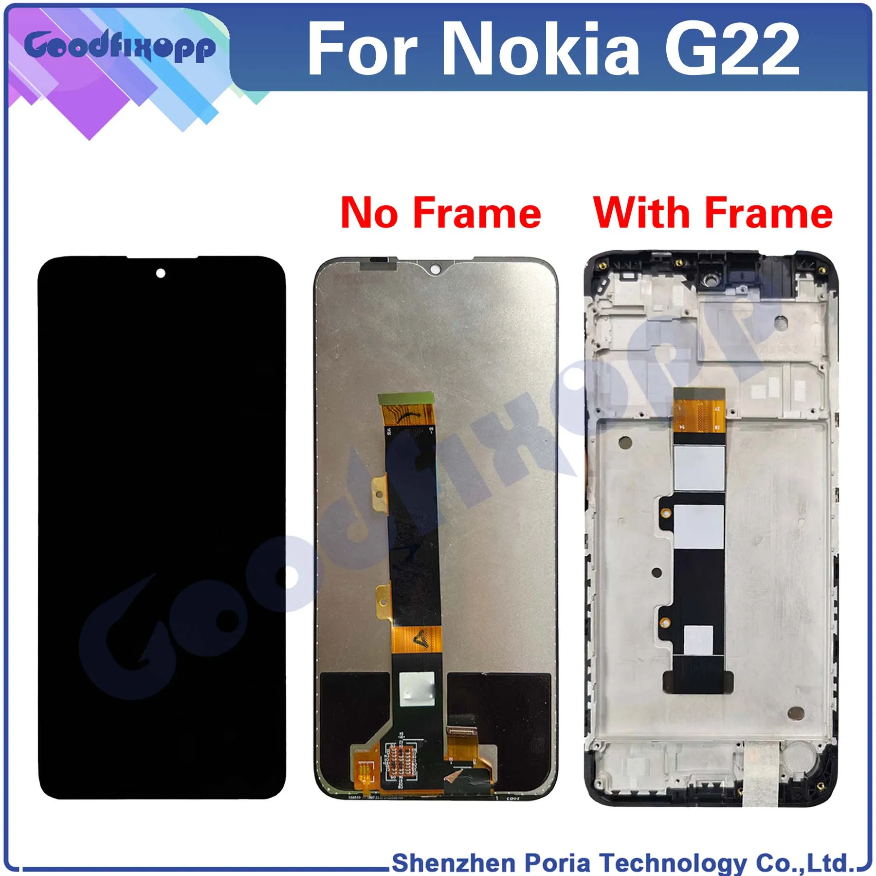 For-Nokia-G22-LCD-Display-Touch-Screen-Digitizer-Assembly-Repair-Parts ...