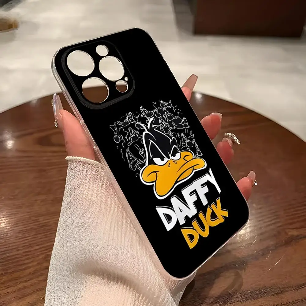 Adorable Duck Transparent Phone Case for iPhone 12 Pro (Z5)