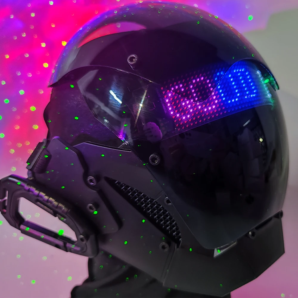 Cyberpunk-Mask-Cosplay-Mask-Roleplaying-Props-Technology-Helmet ...