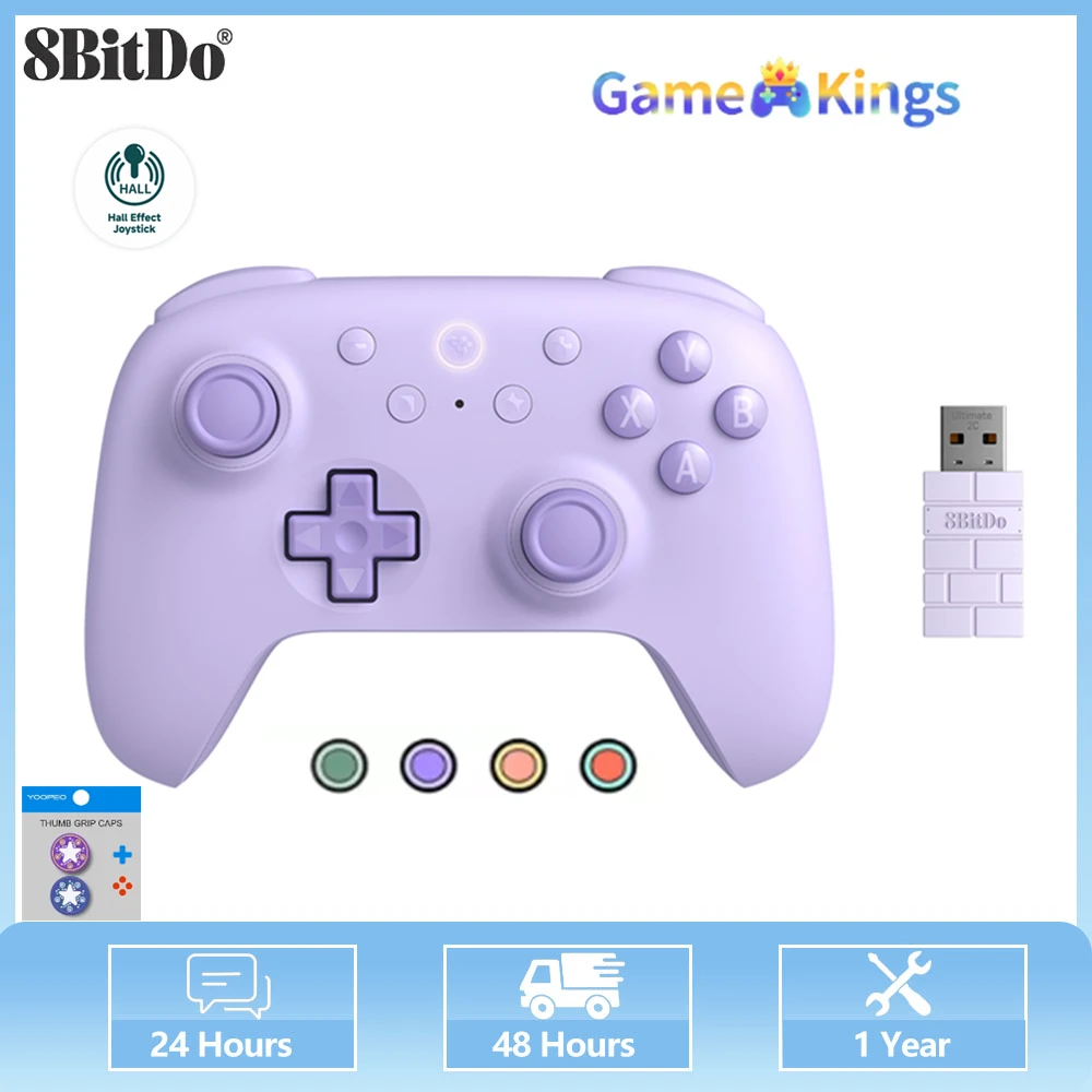 New-8BitDo-Ultimate-2C-Wireless-Gaming-Controller-For-PC-Windows-10-11 ...