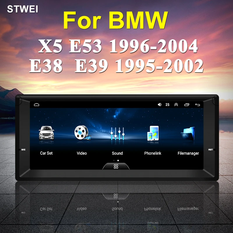 For-BMW-E38-E39-E53-Tereo-GPS-Carplay-Auto-4G-Wifi-Navigation-Bluetooth ...