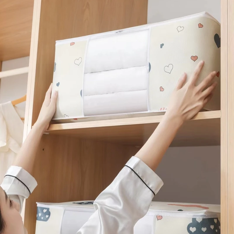 Cotton-Quilt-Storage-Bag-Multifunctional-Clothing-Quilt-Packaging-Bag ...