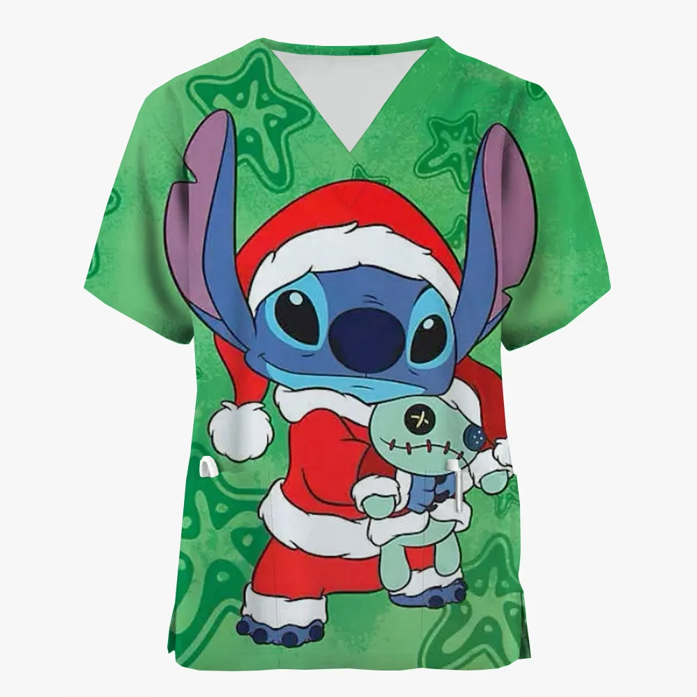 Uniforme de enfermera de hospital con cuello en V para mujer de Lilo ...