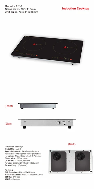 Solar Cooking Real Power 700Wx2 Cooker Best Selling Solar Induction ...