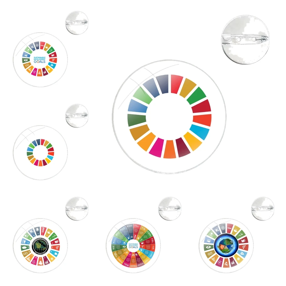 Pins-Badge-Metal-Brooches-For-Clothes-Backpack-Decoration-gift-Un-Sdgs-Un-Global-Goals-Logo ...