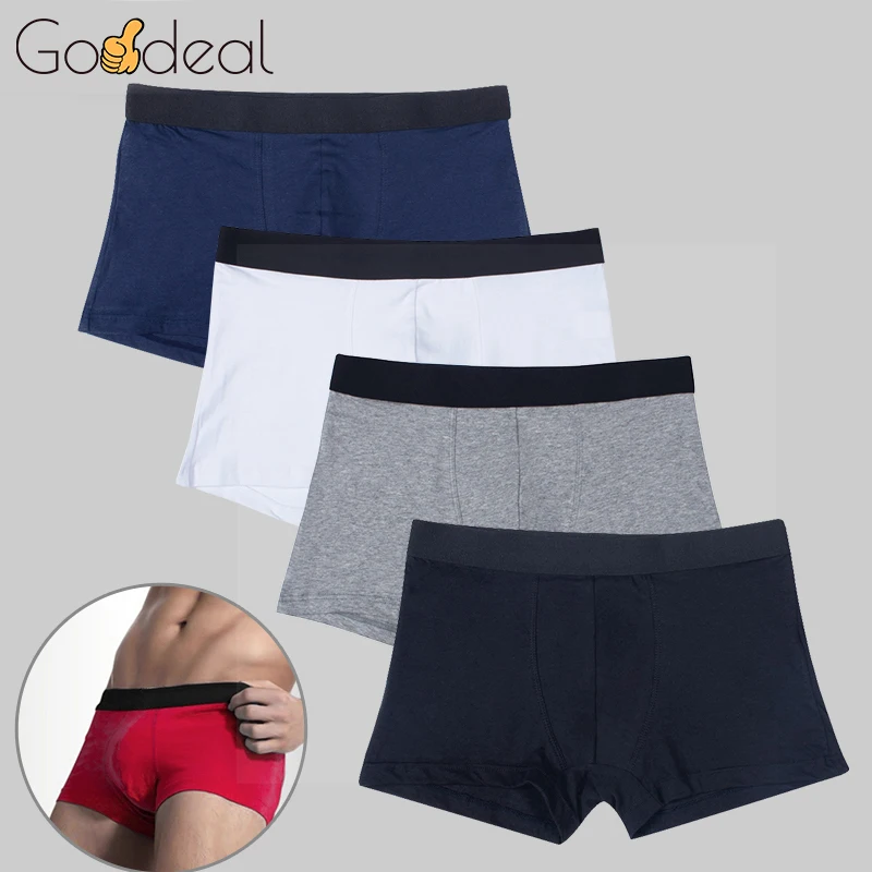 Goodeal bóxer de algodón para hombre, ropa interior íntima, pantalones ...