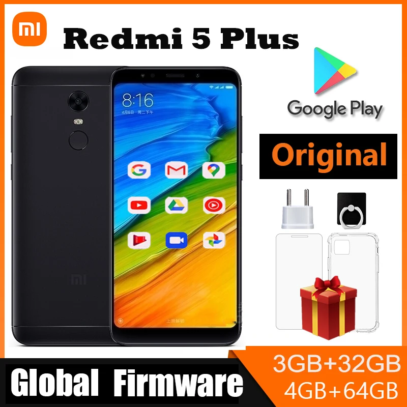 Xiaomi-Redmi-5-Plus-Smartphone-Android-Dual-SIM-Reconhecimento-de ...