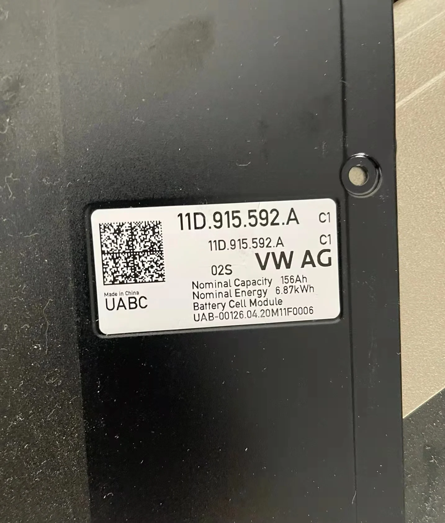 VW ID3 ID4 NMC Lithium Battery CATL Factory 50V Year Warranty Brand New ...