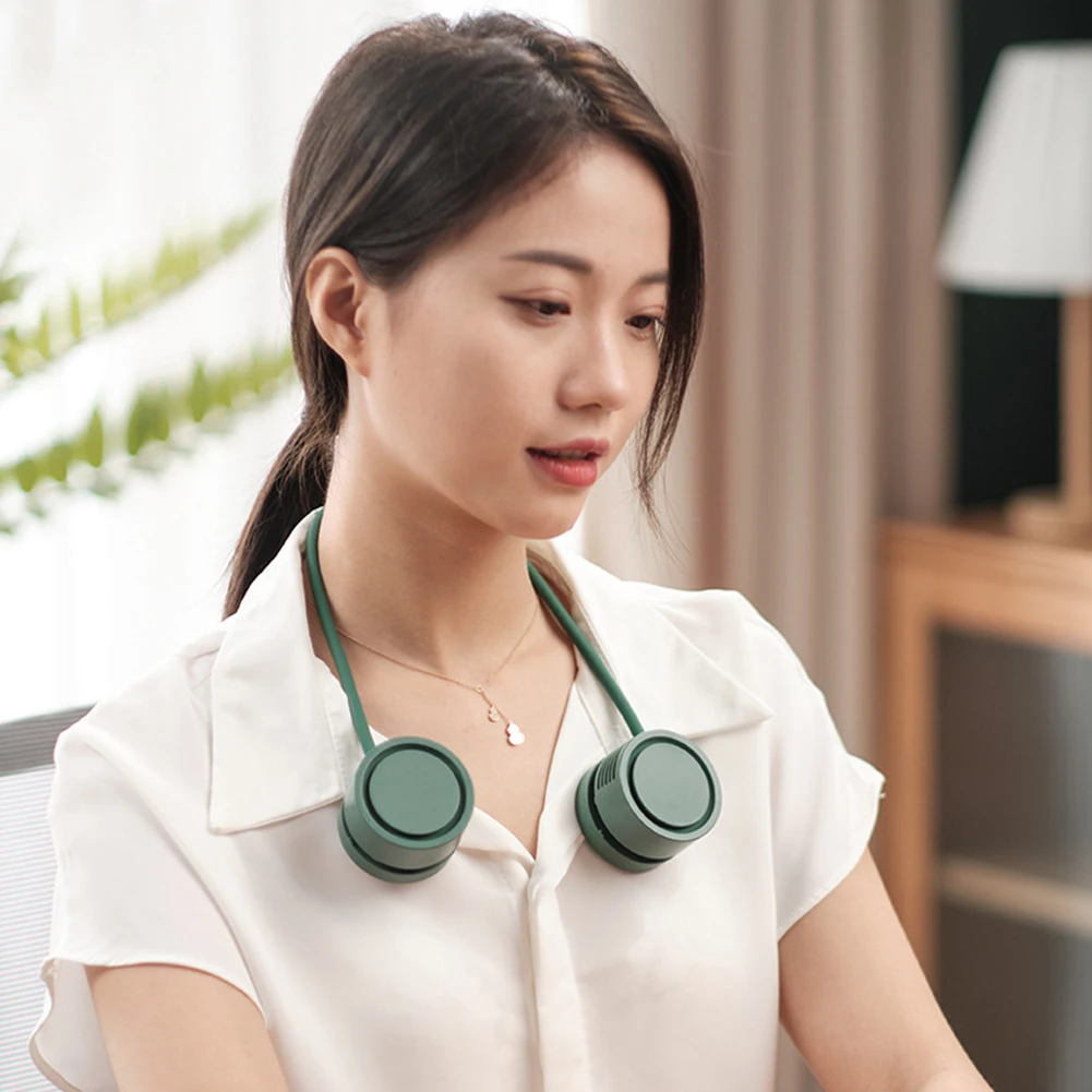 Stylish-Portable-Hanging-Neck-Fan-Outdoor-Wearable-Air-Conditioner-Fan ...