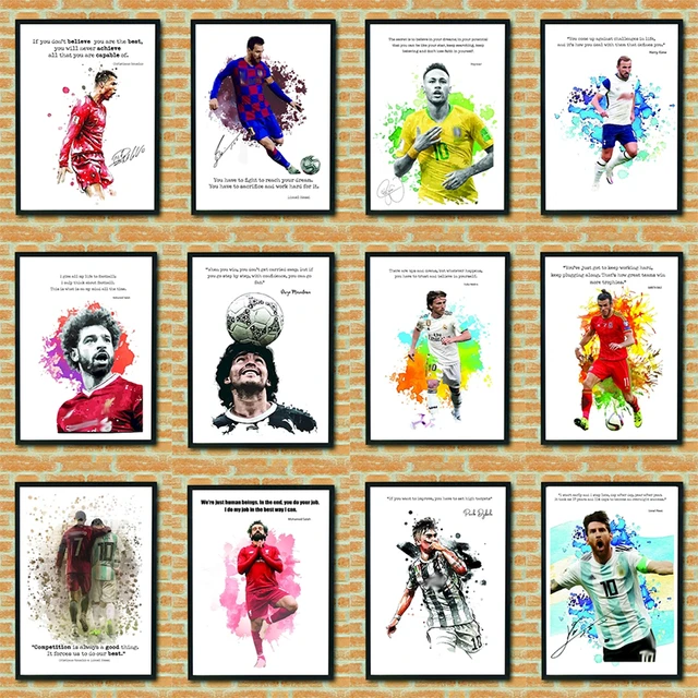 Motivational Football Posters