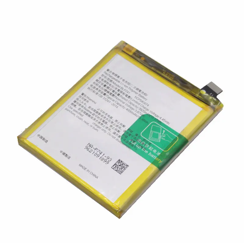 10x4000mAh-15-48Wh-BLP741-OPPO-i-in-yedek-pil-Realme-X2-XT-1992-1992 ...