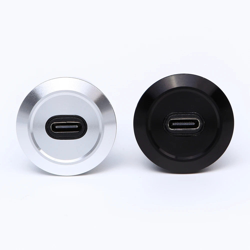 22mm-USB-connector-socket-Panel-mount-USB-C-TYPE-Metal-socket-connector ...