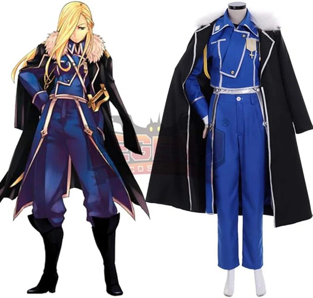 Anime-Fullmetal-Alchemist-Olivier-Mira-Armstrong-Cosplay-Costume-Adult ...