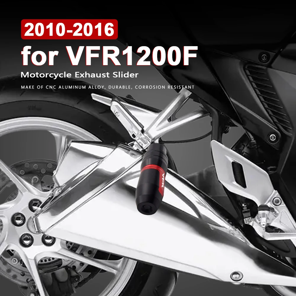 Exhaust-Slider-CNC-Aluminum-Crash-Pad-Motorcycle-VFR-1200F-Accessories ...