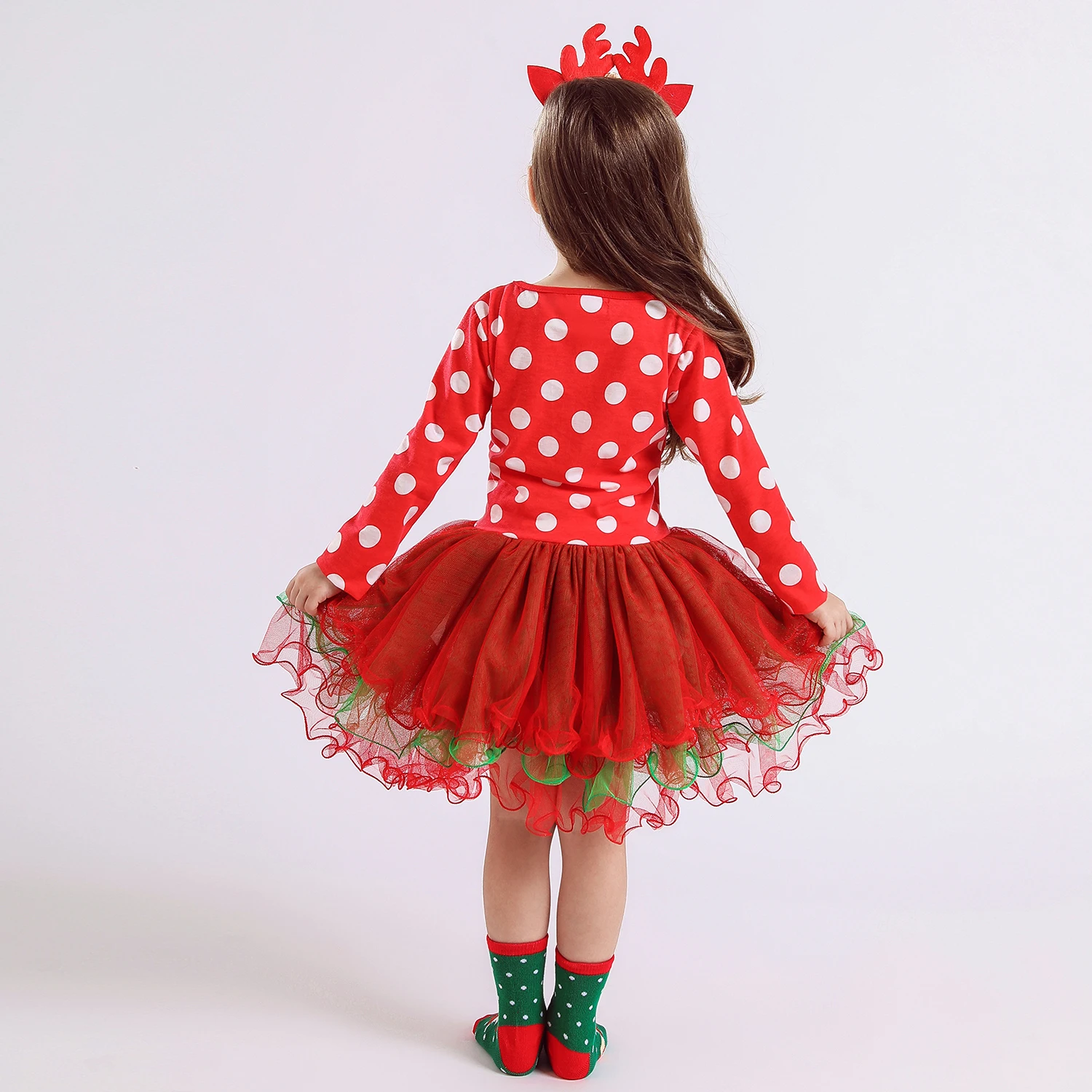 Santa Dress Girls Size 7