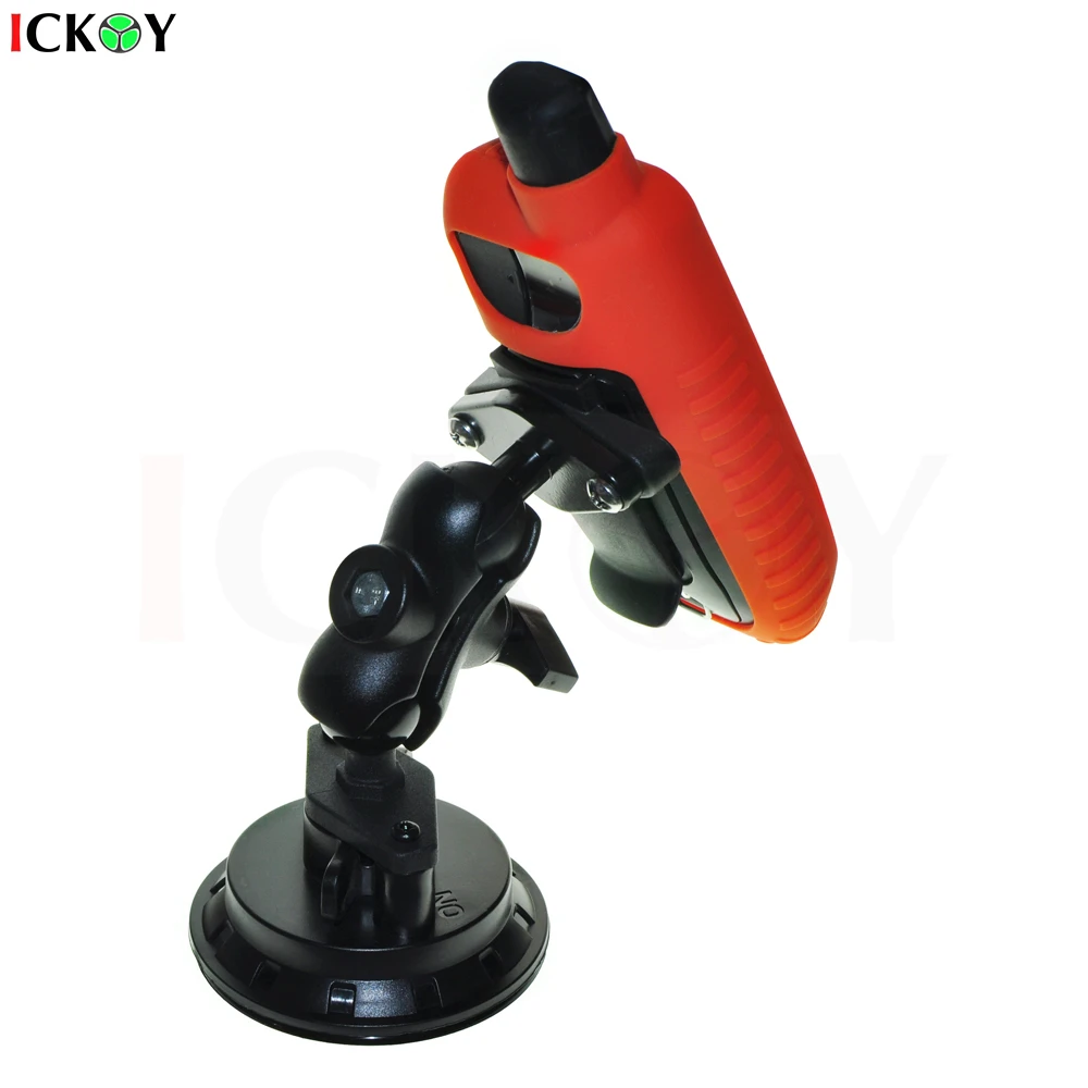 Double Socket Arm + Twist Lock Suction Cup Ball Mount Bracket Base for ...