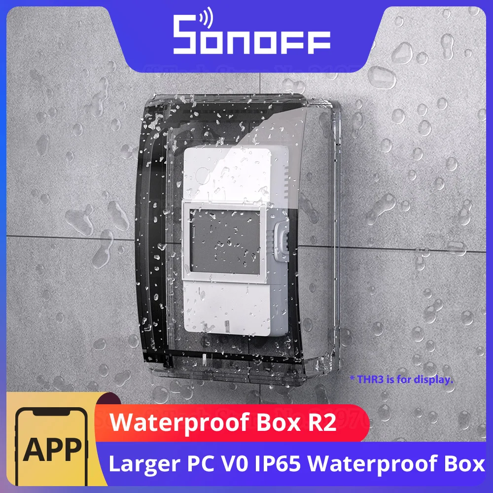SONOFF-Caja-impermeable-R2-IP65-resistente-al-agua-mayor-espacio-Compatible-con-TH-Elite-POW ...